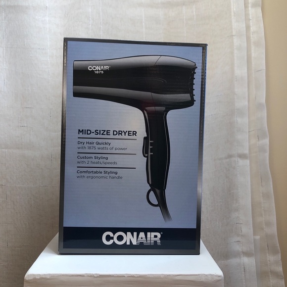 Conair | Hair | New Conair 875 Watts Powerful Fast Drying Midsized ...